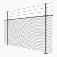China Complete Galvanized Chain Link Fence Kit Includes Mesh Panels & Hardware for Ranch Temporary or Permanent Installation for sale