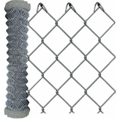 China Complete Galvanized Chain Link Fence Kit Includes Mesh Panels & Hardware for Ranch Temporary or Permanent Installation for sale