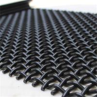 China Galvanized Iron Wire Crimped Woven Wire Mesh with Square Hole and Corrosion Resistance for sale