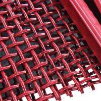 China 65mn Spring Wire Crimped Mesh Sand Hooked Vibrating Sieve Crusher Stone for sale