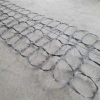 China Low Visibility Wire Cloth Steel Rope Barrier Woven Technique Obstacle Tank Mesh for sale