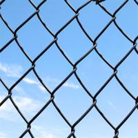 China PVC Coated Green Chain Link Fence Welded Iron Wire Mesh for Garden Outdoor for sale