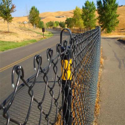 China Tree Guards Galvanized Chain Link Fence and Chain Link Garden Wire Mesh Fence for sale