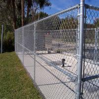 China Heavy Duty Industry Hot Dipped Galvanized Chain Link Fence Trellis Gates for sale