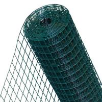 China 0.6mm Wire Diameter Galvanized Welded Wire Mesh Roll Woven Hot Dipped Galvanized Low Carbon Steel  Aperture 15mm for sale