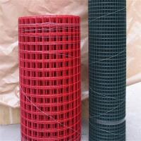 China Hot-Dip Galvanized PVC Welded Wire Mesh Roll with 1/4 Inch Mesh in 36'' X 100' Size for sale