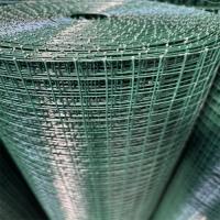 China Green PVC Coated Heavy Duty Anti Rust Welded Wire Mesh Roll for Garden and Agricultural Fencing for sale