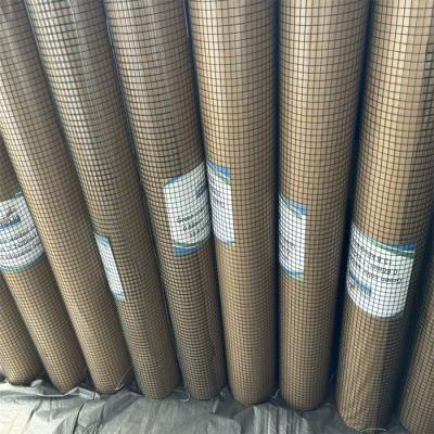 China 30m Roll Green Vinyl Coated PVC Welded Wire Mesh with 2x2 Inch Hole for Fencing for sale