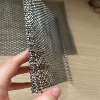 China High Temperature 316 Stainless Steel Crimped Woven Wire Mesh for Industrial Chemical Filtration with Corrosion Resistance for sale