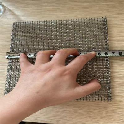 China Wholesale High Quality Steel Crimped Wire Mesh Screen Sand Gravel Mine Sieve Crusher Hooked Vibrating Screen Mesh for sale