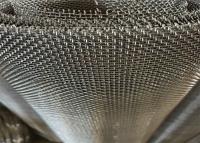 China Custom Size 316 Stainless Steel Crimped Wire Mesh High Temperature Resistant Woven Metal Mesh for sale