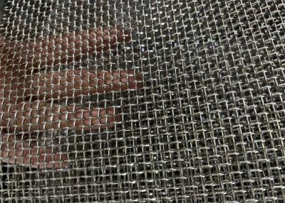 China 304 Stainless Steel Locked Crimped Wire Mesh - Corrosion Resistant Industrial Screening Filter Mesh with Custom Edged Panel & Roll Mesh for sale