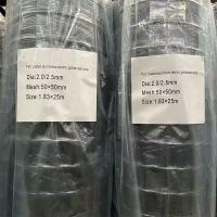 China Galvanized+PVC Coated Euro Wire Mesh Fence with 50x50mm Mesh Size and Corrosion Resistance for Farm and Garden for sale