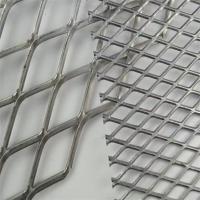 China Heavy Gauge 6mm Thickness Expanded Metal Mesh with 50×100mm Openings for Industrial Walkway and Work Platform for sale