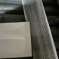 China Hot Sale 5mm Thick Low Carbon Steel Diamond Hole Shape Galvanized Expanded Metal Mesh for Industrial Fence for sale