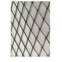 China Heavy Gauge 5mm Thickness Expanded Metal Mesh with 40×80mm Openings and 1500×3000mm Size for Trailer Ramp and Industrial Flooring for sale