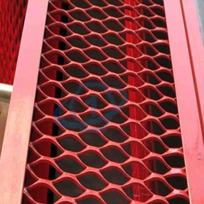 China Heavy Duty Hot Dipped Galvanized Expanded Metal Mesh Panel 1×2m for Security Barriers and Fence Systems for sale