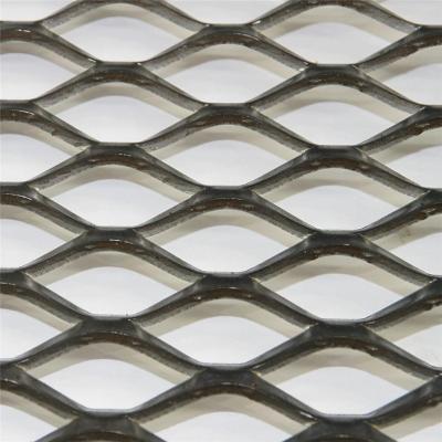 China Anti-Slip 3mm Thickness Expanded Metal Mesh with 30×60mm Openings for Stair Tread and Walkway for sale