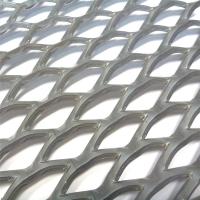 China Customized Metal Material Expanded Metal Mesh PVC Coated Steel Wire Expanded Diamond Hole Mesh for sale