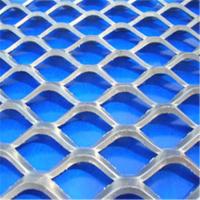 China Customized Metal Material Expanded Metal Mesh PVC Coated Steel Wire Expanded Diamond Hole Mesh for sale