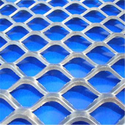 China Customized Metal Material Expanded Metal Mesh PVC Coated Steel Wire Expanded Diamond Hole Mesh for sale
