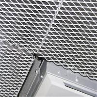 China Flattened Pattern HDG Expanded Metal Mesh Sheet Design for Storage Shelves for sale
