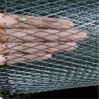 China Flattened Pattern HDG Expanded Metal Mesh Sheet Design for Storage Shelves for sale