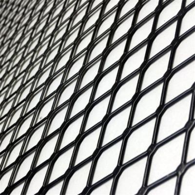 China Customized Metal Material Expanded Metal Mesh PVC Coated Steel Wire Expanded Diamond Hole Mesh for sale