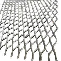 China Hot Dipped Galvanized Expanded Metal Mesh with Diamond Openings for Fencing Applications 4×8ft for sale