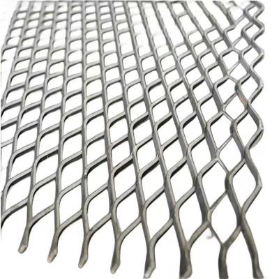 China Black Stretched Expanded Mesh Perforated Galvanized Steel Brand Industrial Application for sale