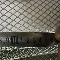 China Aluminum Expanded Metal Mesh Pure Nickel Copper Titanium Expanded Metal Mesh Sheet with Customized Hole Size for sale