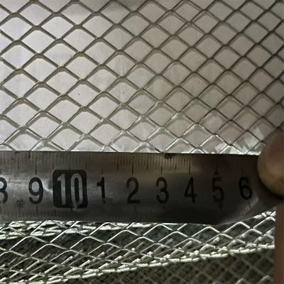 China Aluminum Expanded Metal Mesh Pure Nickel Copper Titanium Expanded Metal Mesh Sheet with Customized Hole Size for sale