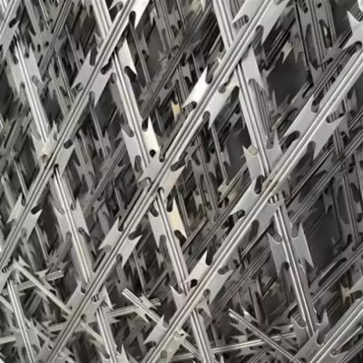 China BTO-22 Galvanized Razor Wire with 2.5mm Wire Diameter for High-Security Fencing for sale