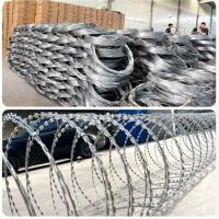 China Anti-Climbing Razor Wire for Construction Industry Corrosion-Resistant Factory-Customized for Fence Application for sale