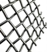 China Hot-dipped Galvanized Crimped Wire Mesh with Customizable Aperture for Construction Wall Protection for sale