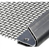 China Wear Resistant Custom Square Hole Crimped Wire Mesh 1-30 Mesh for Sand Ore Vibrating Sieve Screening for sale