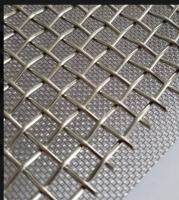 China High Precision Plain Weave Acid Resistant Crimped Wire Mesh Woven Screen For Food Particle Separation for sale
