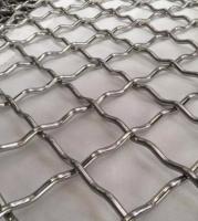 China High Precision Plain Weave Acid Resistant Crimped Wire Mesh Woven Screen For Food Particle Separation for sale