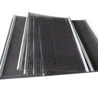 China 65Mn Manganese Steel Crimped Wire Mesh with Customized Wire Diameter for Heavy Duty Load-Bearing Applications for sale