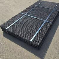 China Manganese Steel Crimped Wire Mesh with 6mm Wire Diameter and 100mm Opening Size for Customized Mining Screen Panels for sale