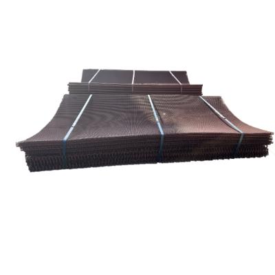 China 65Mn Manganese Steel Crimped Wire Mesh with 5mm-12mm Wire Diameter and 30mm-80mm Opening Size for Heavy Duty Screening for sale
