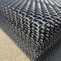 China 65Mn Manganese Steel Crimped Wire Mesh with 1.5mm-10mm Wire Diameter and 5mm-150mm Hole Size for Vibrating Screens for sale
