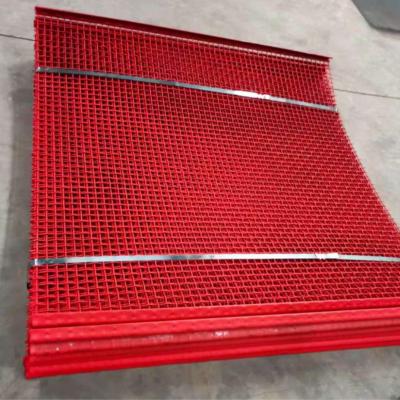 China 65Mn High Carbon Steel Crimped Wire Mesh with 2mm Wire Diameter and 15mm Opening Size for Industrial Screening for sale