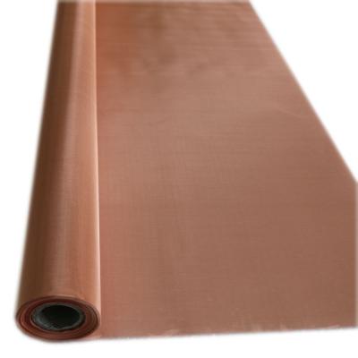 China High Performance Copper Wire Mesh 10-150 Mesh with Excellent Conductivity and Custom Sizes for Electrical Grounding and Shielding for sale