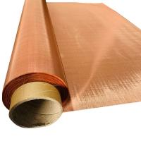 China High Performance Copper Wire Mesh 10-150 Mesh with Excellent Conductivity and Custom Sizes for Electrical Grounding and Shielding for sale