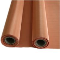 China Wholesale Copper Wire Mesh 8-120 Mesh with 0.10-0.80mm Wire Diameter for Industrial Filtration Applications for sale