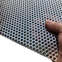 China Premium Mild Steel Perforated Metal Mesh 1.2×2.4m with 5mm Round Holes for Industrial Screening and Ventilation for sale