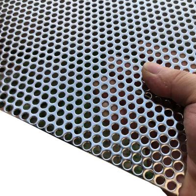 China Factory Direct Carbon Steel Perforated Metal Mesh 1500×3000mm with 10mm Square Holes for Industrial Ventilation for sale