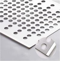 China Heavy Duty Galvanized Perforated Metal Mesh 1×2m with 2mm Thickness and 8mm Round Holes for Machine Guards for sale