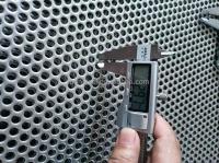 China Carbon Steel Perforated Metal Mesh 1500×3000mm with 10mm Square Holes for Industrial Ventilation for sale